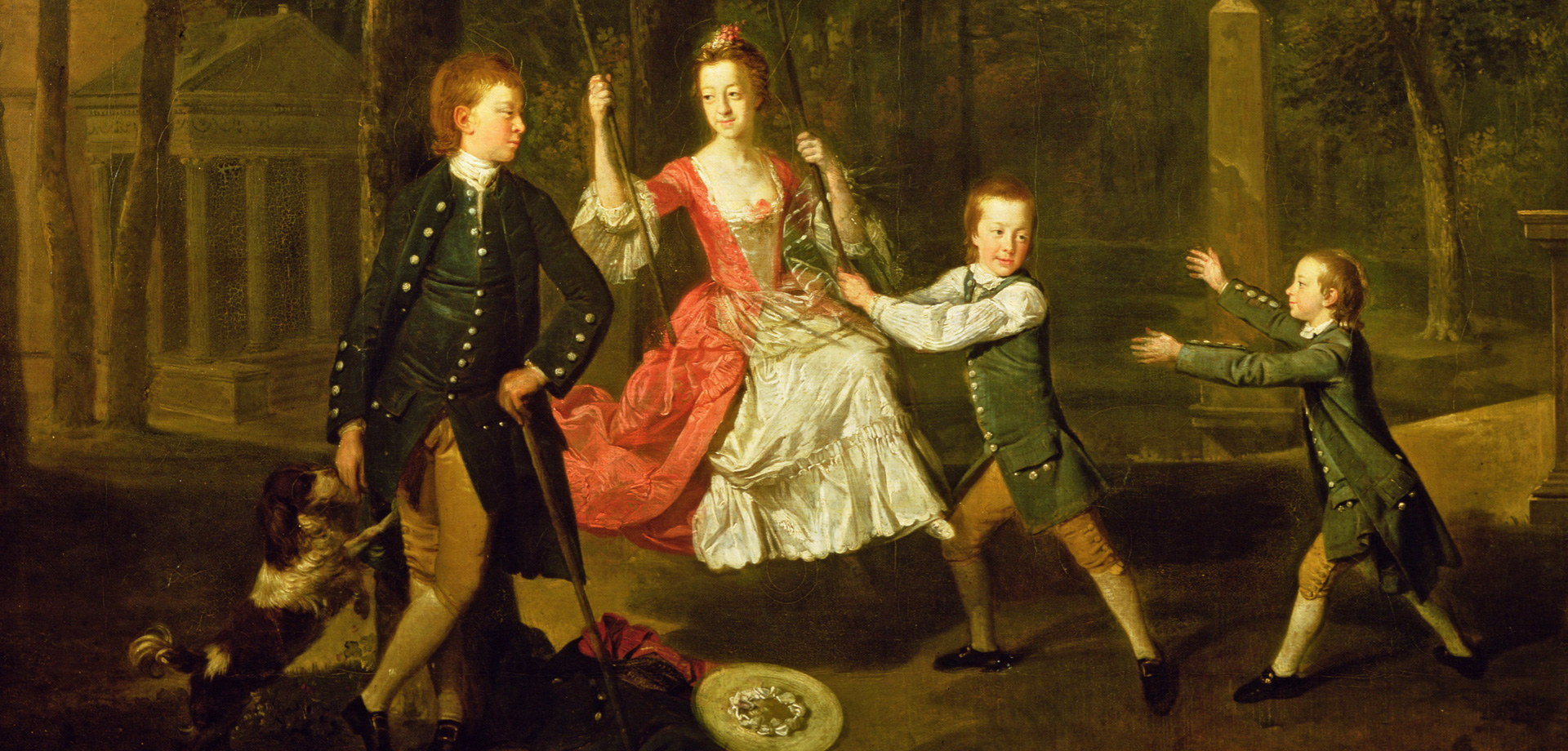 Portrait of the children of the 4th Duke of Devonshire
